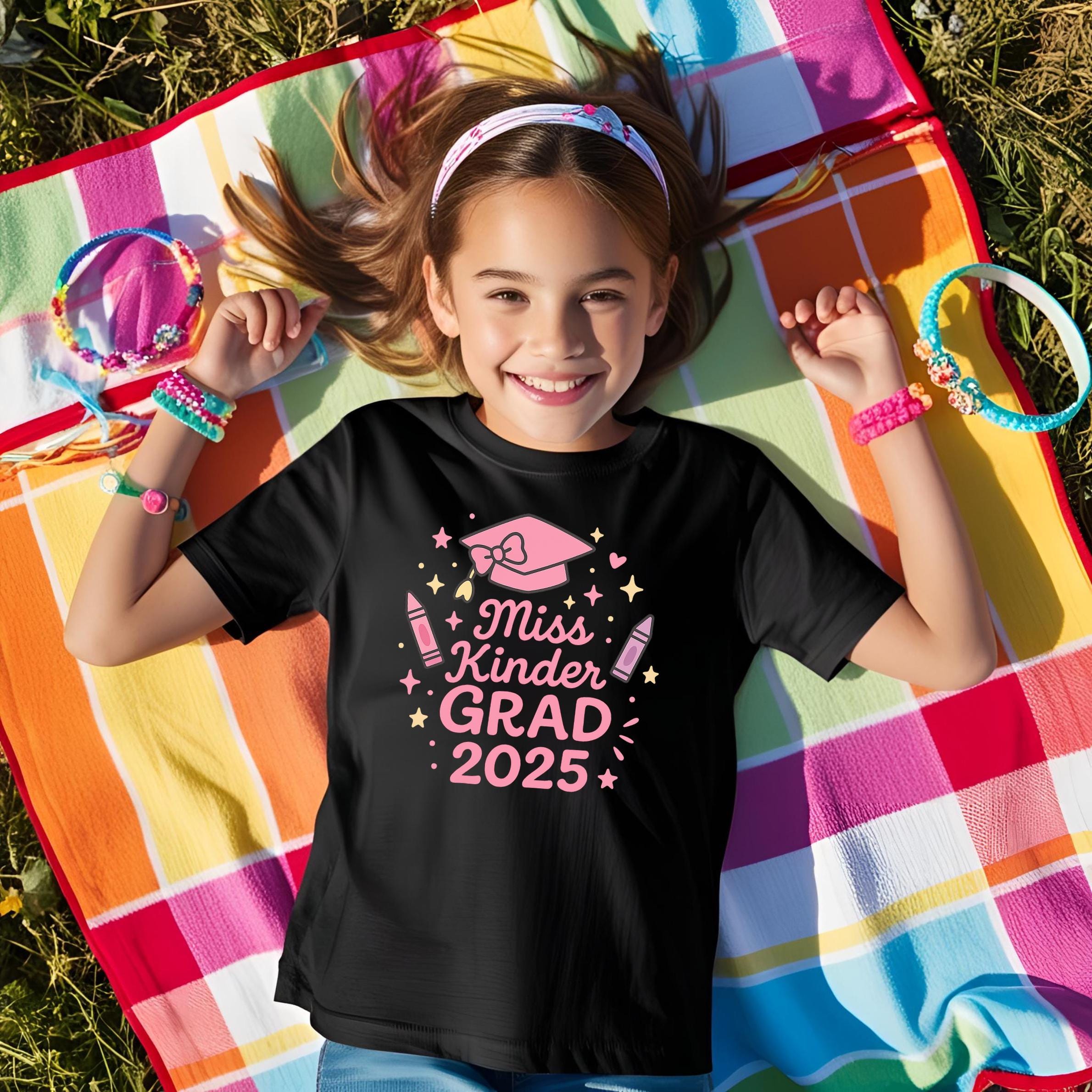 Miss Kinder Grad Png, Kinder Graduate 2025 Png, Kindergarten Graduation ...