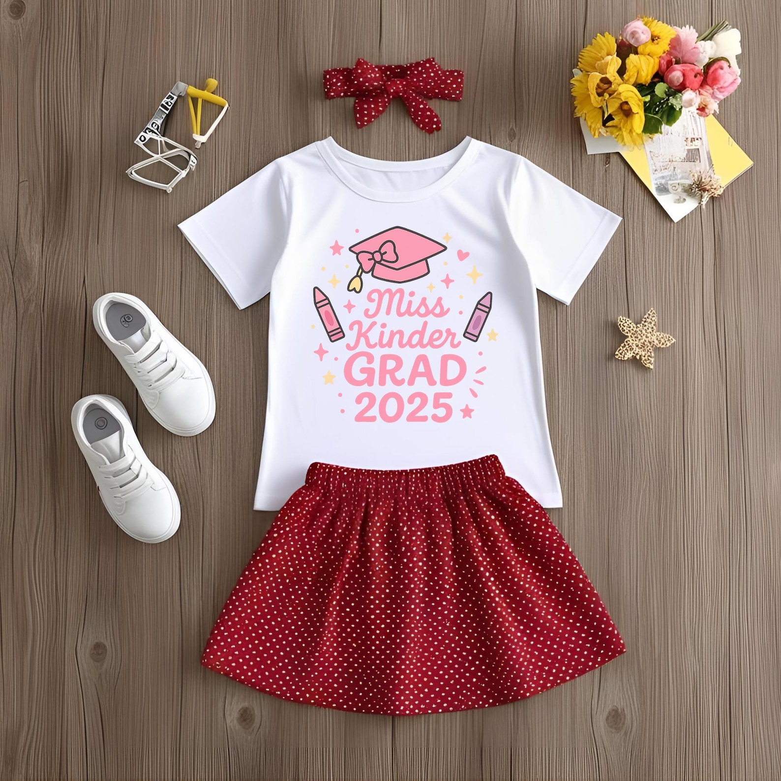 Miss Kinder Grad Png, Kinder Graduate 2025 Png, Kindergarten Graduation ...