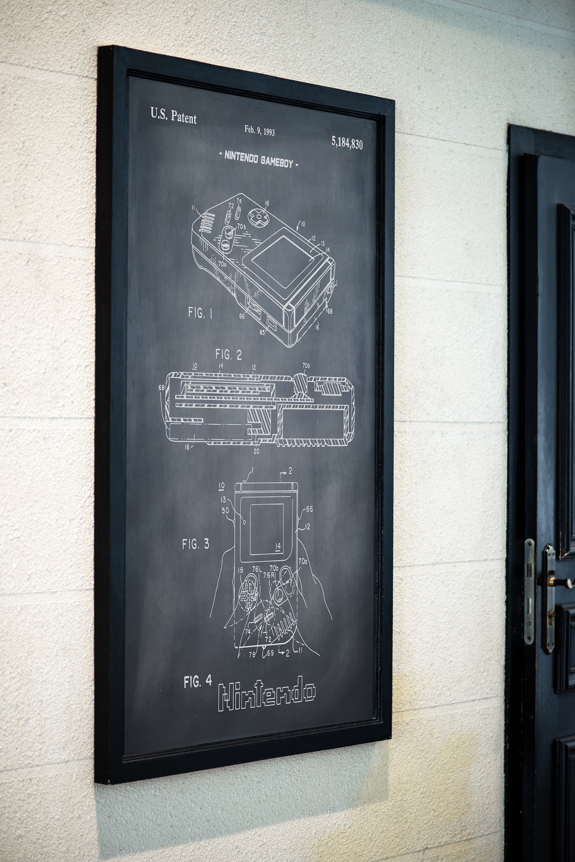 Gameboy Blueprint Patent Poster Digital Art Print Wall Art - Etsy