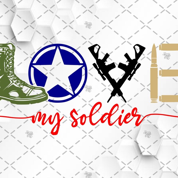 Love My Soldier - Etsy