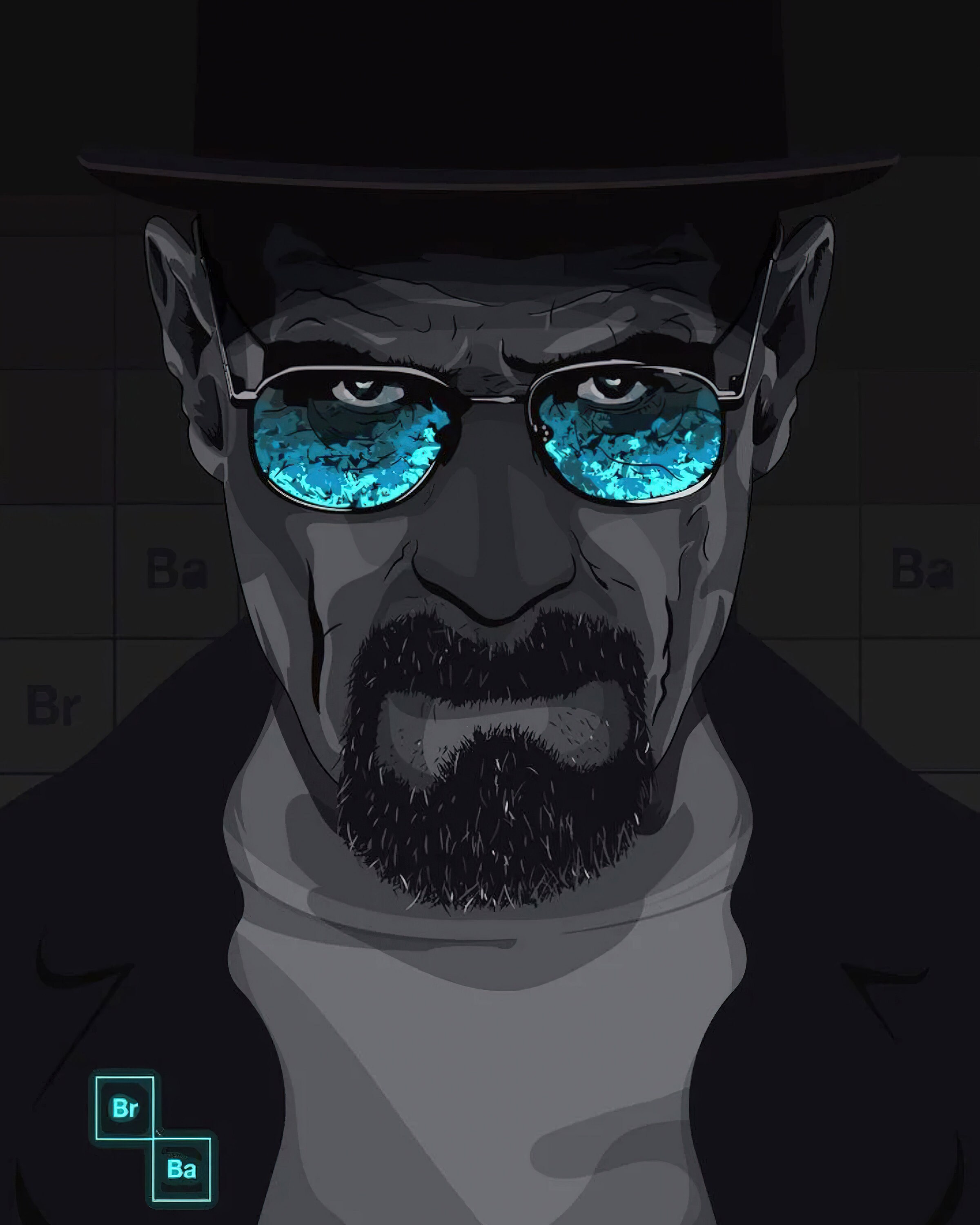 Breaking Bad Periodic Table Digital Art Print Wall Art - Etsy