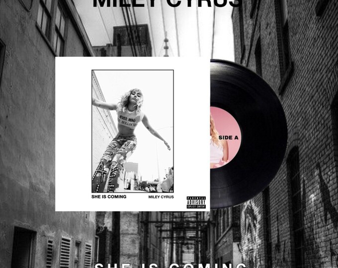 Miley Cyrus - She is Coming Vinyl Record LP - Etsy