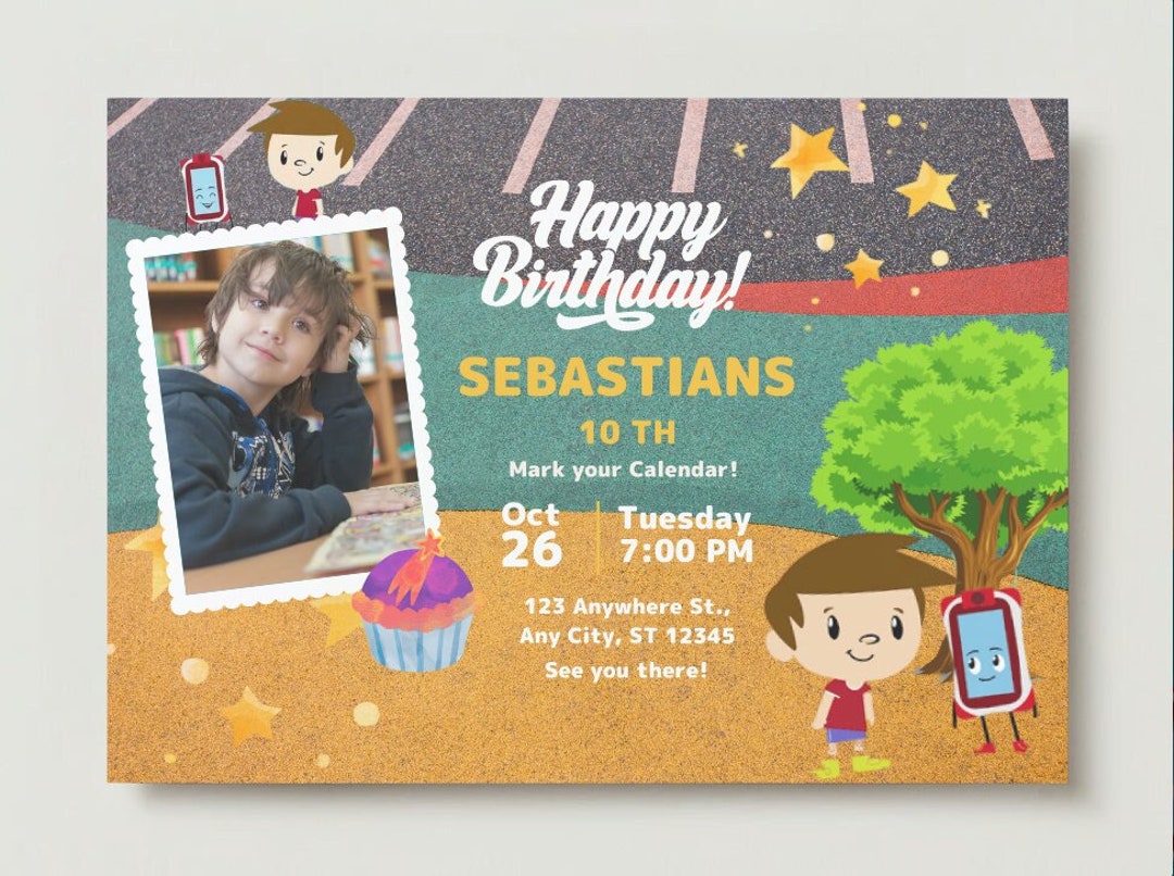 Babyfirst Albert and Junior Digital Birthday Invitation - Etsy