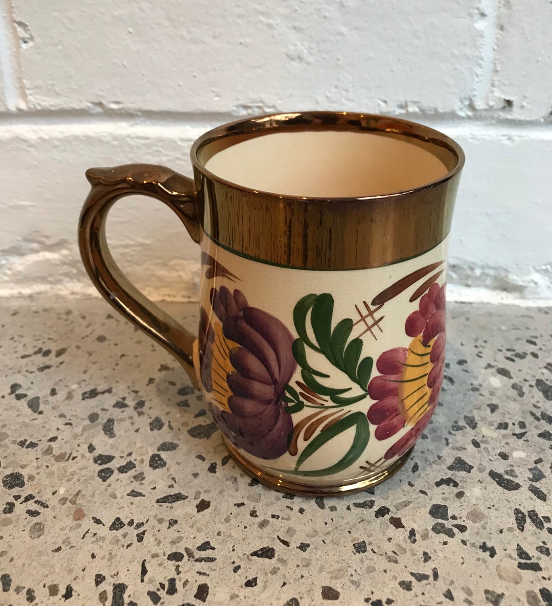 Vintage Wade Harvest Ware Tankard - Etsy