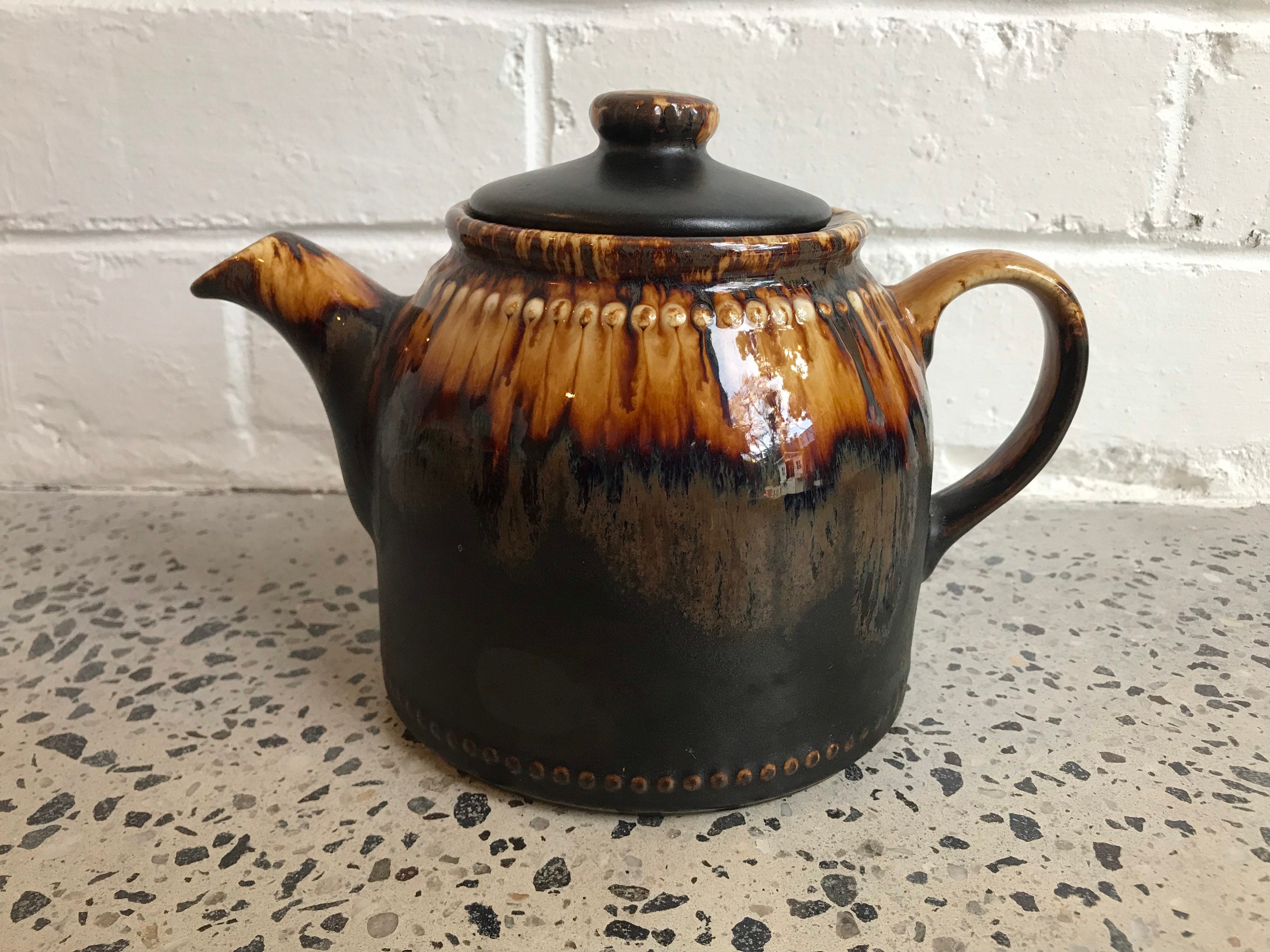 Vintage Crown Lynn Titian Ware Teapot New Zealand 1970s - Etsy