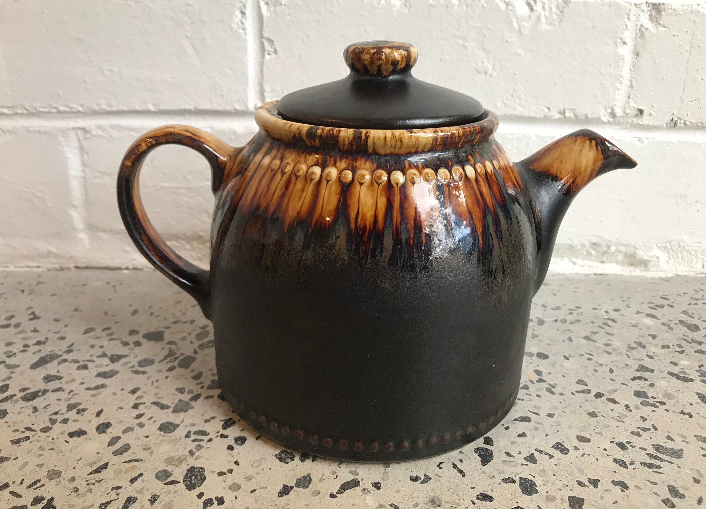 Vintage Crown Lynn Titian Ware Teapot New Zealand 1970s - Etsy