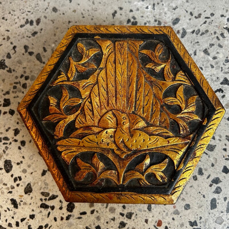 Hexagon Box - Etsy