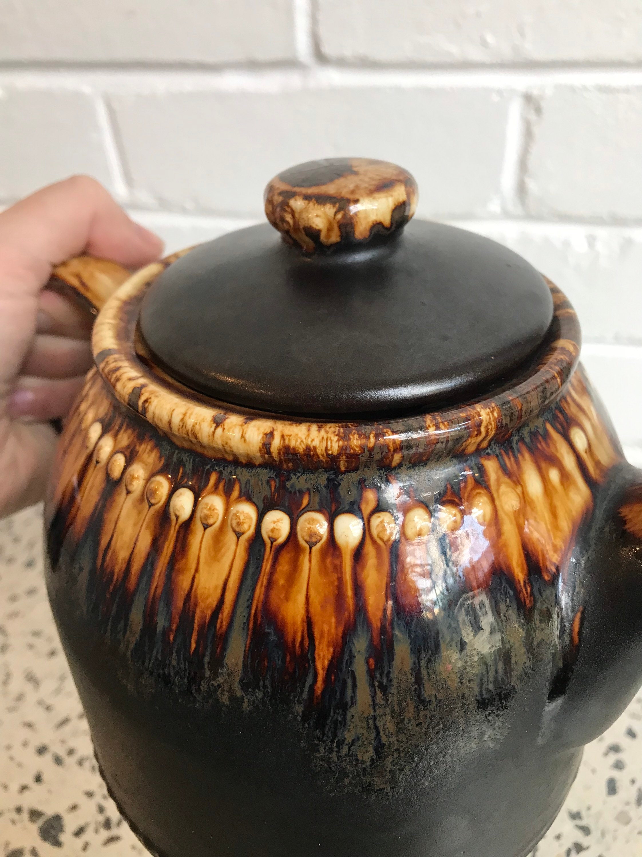 Vintage Crown Lynn Titian Ware Teapot New Zealand 1970s - Etsy