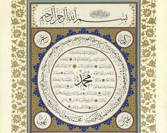 Arabic Calligraphy Wall Art - Etsy