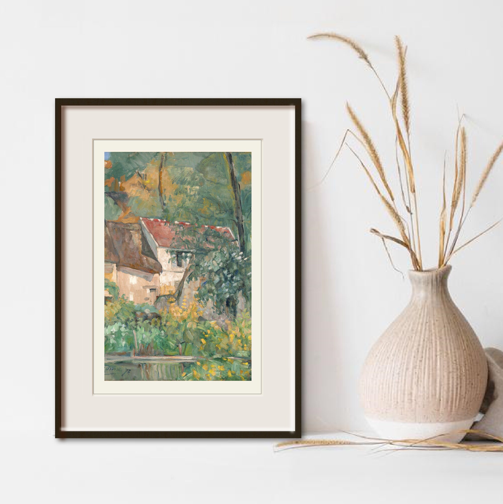 Paul Cezanne Print,gallery Wall Art Print,eclectic Art,exhibition ...
