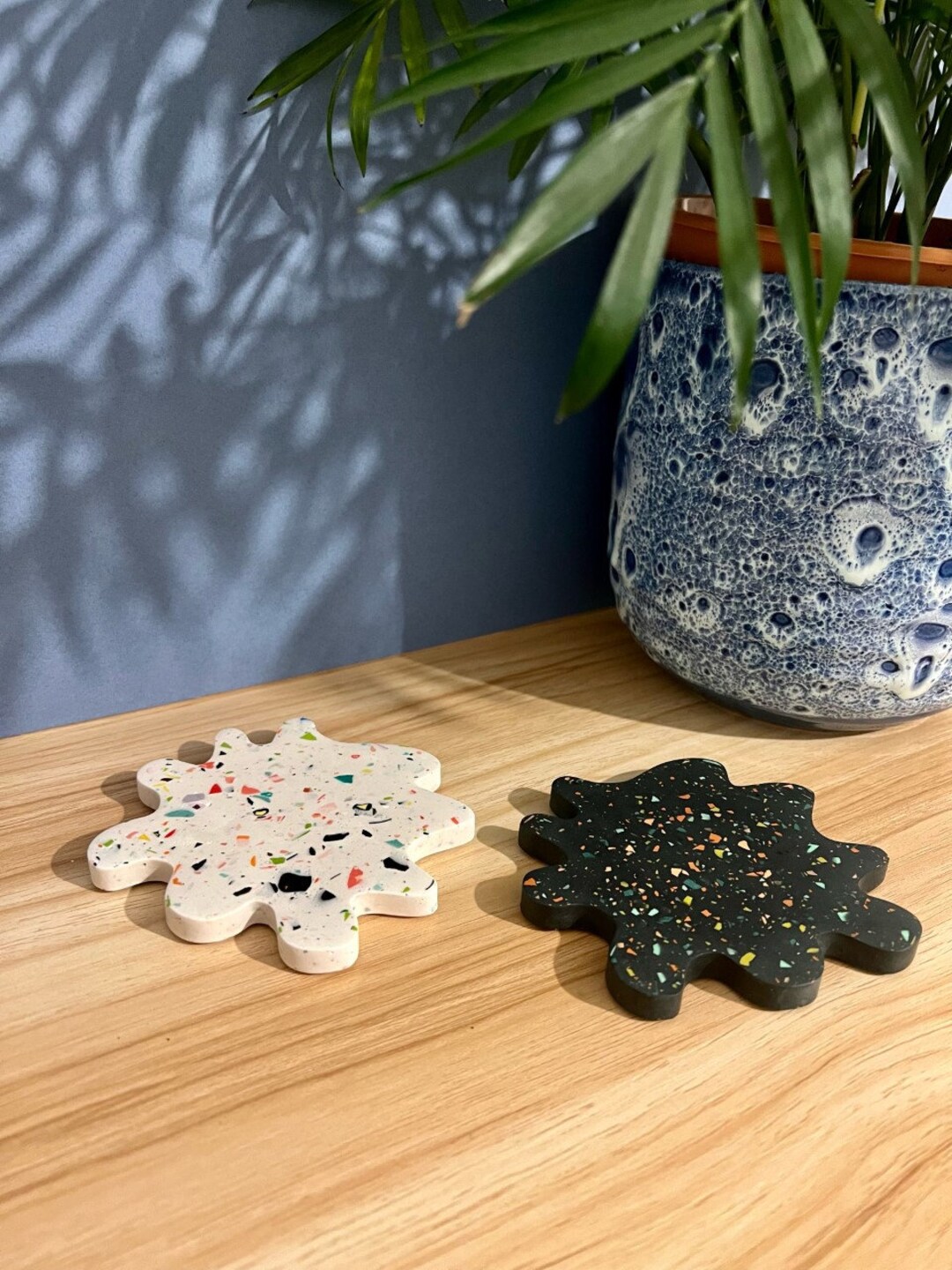 Terrazzo Coaster Splat Coaster Colourful Home Decor Gift Ideas Home ...