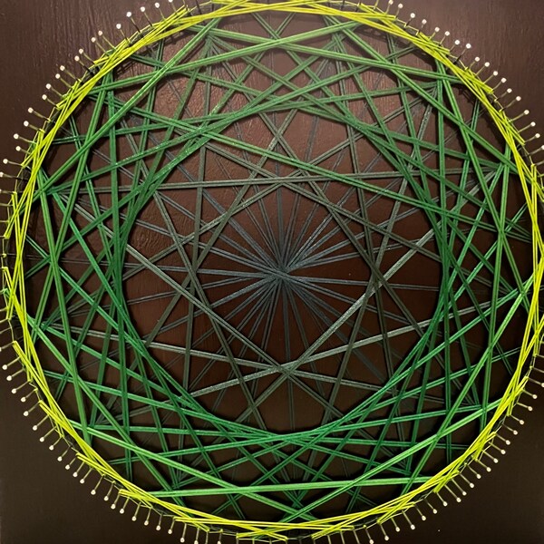 Circular String Art - Etsy