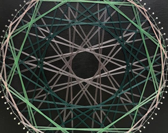 Circular String Wall Art - Etsy