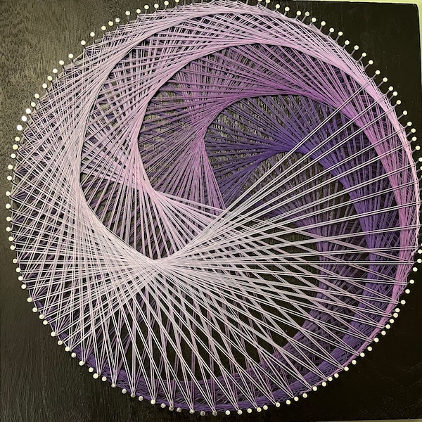 Abstract String Art - Etsy