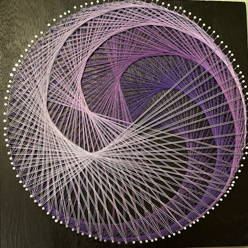 Abstract String Art - Etsy