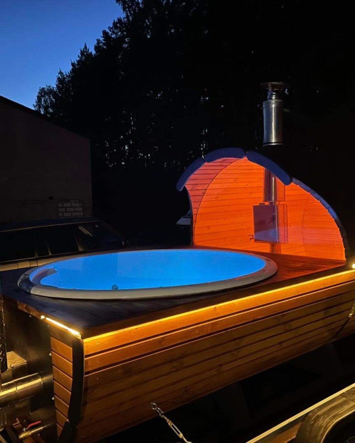 Thermo Hot Tube & Sauna - Etsy