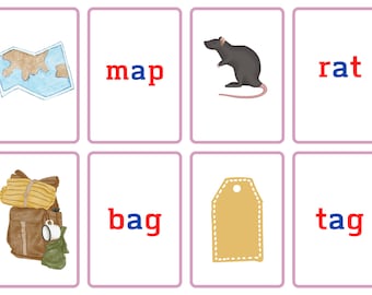 Montessori PINK Series COMPLETE SET print Edition - Etsy