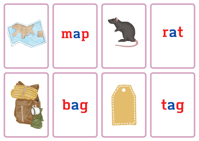 Montessori PINK Series COMPLETE SET (print Edition) - Etsy