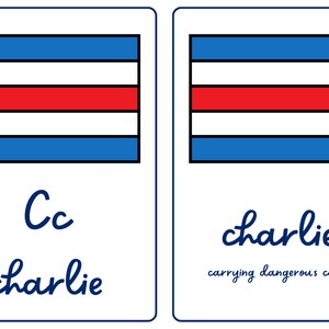 Nautical Alphabet Flags (cursive Edition) - Etsy