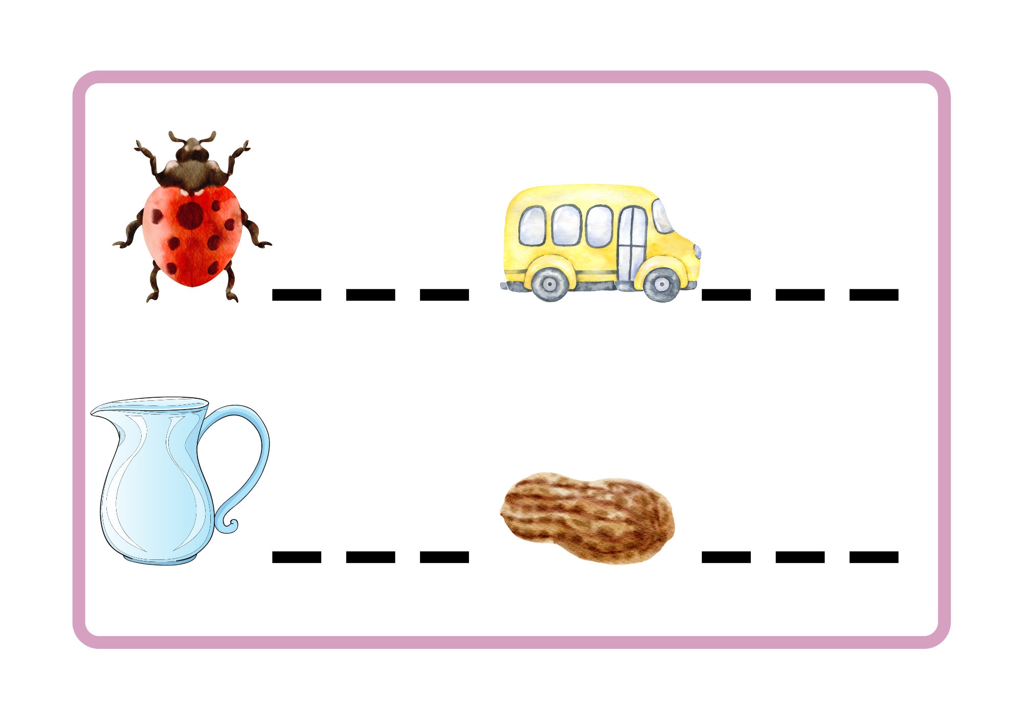 Montessori PINK Series COMPLETE SET (cursive Edition) - Etsy