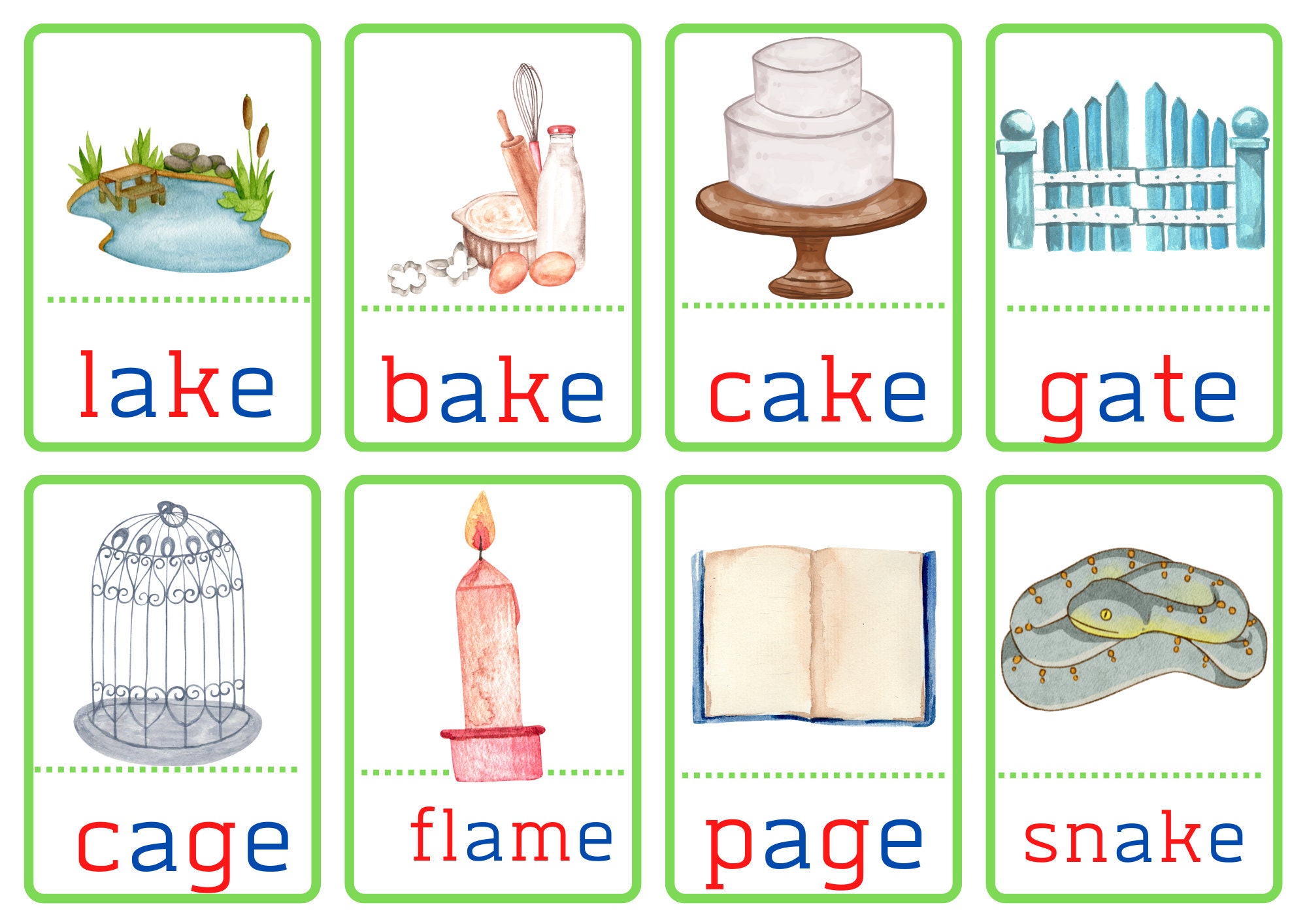 Montessori Green Series COMPLETE SET (print Edition) - Etsy