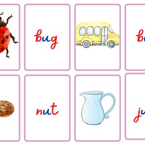 Montessori PINK Series COMPLETE SET (cursive Edition) - Etsy