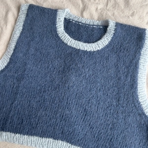 Cuddle Vest - Beginner Friendly Vest Knitting Pattern PDF - Etsy