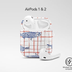 Anime Fish Airpods Case Cute AirPod Case With Keychain Airpods 2 Case ...