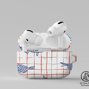 Anime Fish Airpods Case Cute AirPod Case With Keychain Airpods 2 Case ...