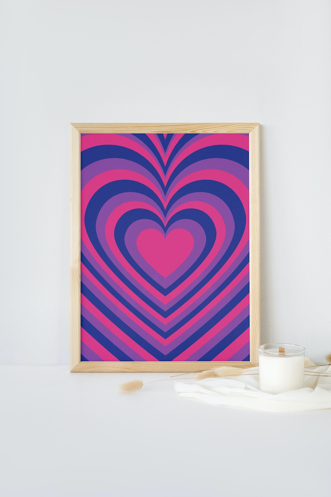 Bisexual poster Bisexual heart poster Pride poster Pride - Etsy France