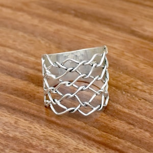 Mesh Ring - Etsy