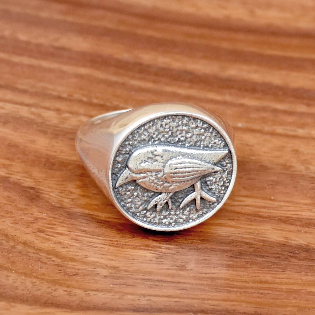 Solid 925 Sterling Silver Bird Ring, Handmade Silver Ring, Bird Animal ...