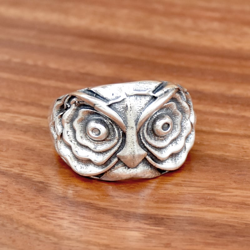 Owl Ring - Etsy