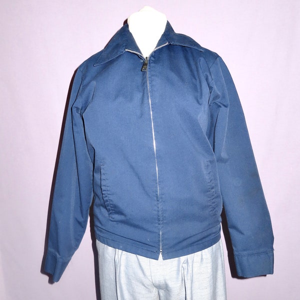 Navy Mechanic Work Jacket - Etsy