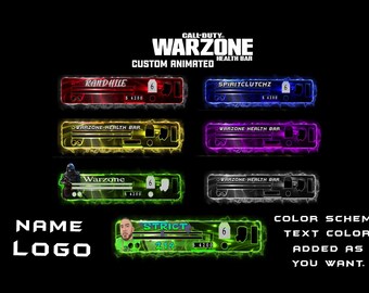 Warzone Health Bar Overlay - Etsy