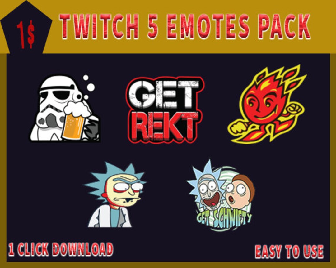 Twitch Emotes 5 Emotes Pack for Twitch and Live Streaming - Etsy Ireland