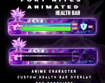 Goku Health Bar - Etsy Canada