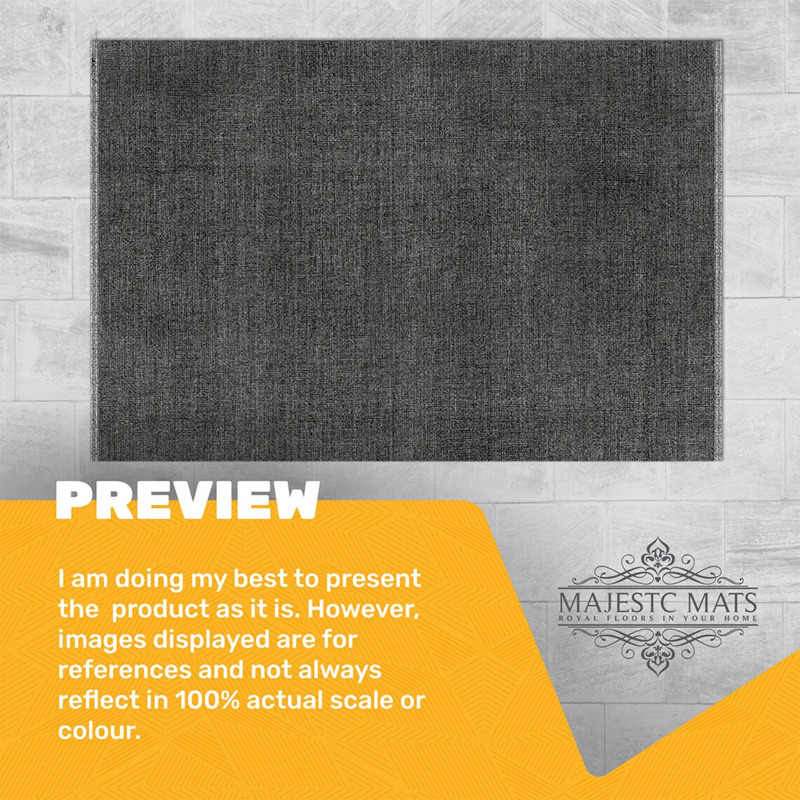 Plain Material Dark Gray Vinyl Rug Black Vinyl Runner Gray - Etsy