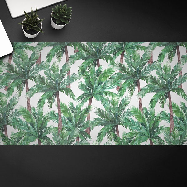Palm Tree Desk Pad Cover - Etsy
