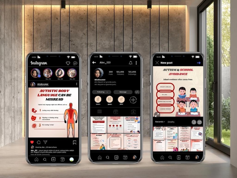 Plantilla de publicación sobre trastorno del espectro autista ...