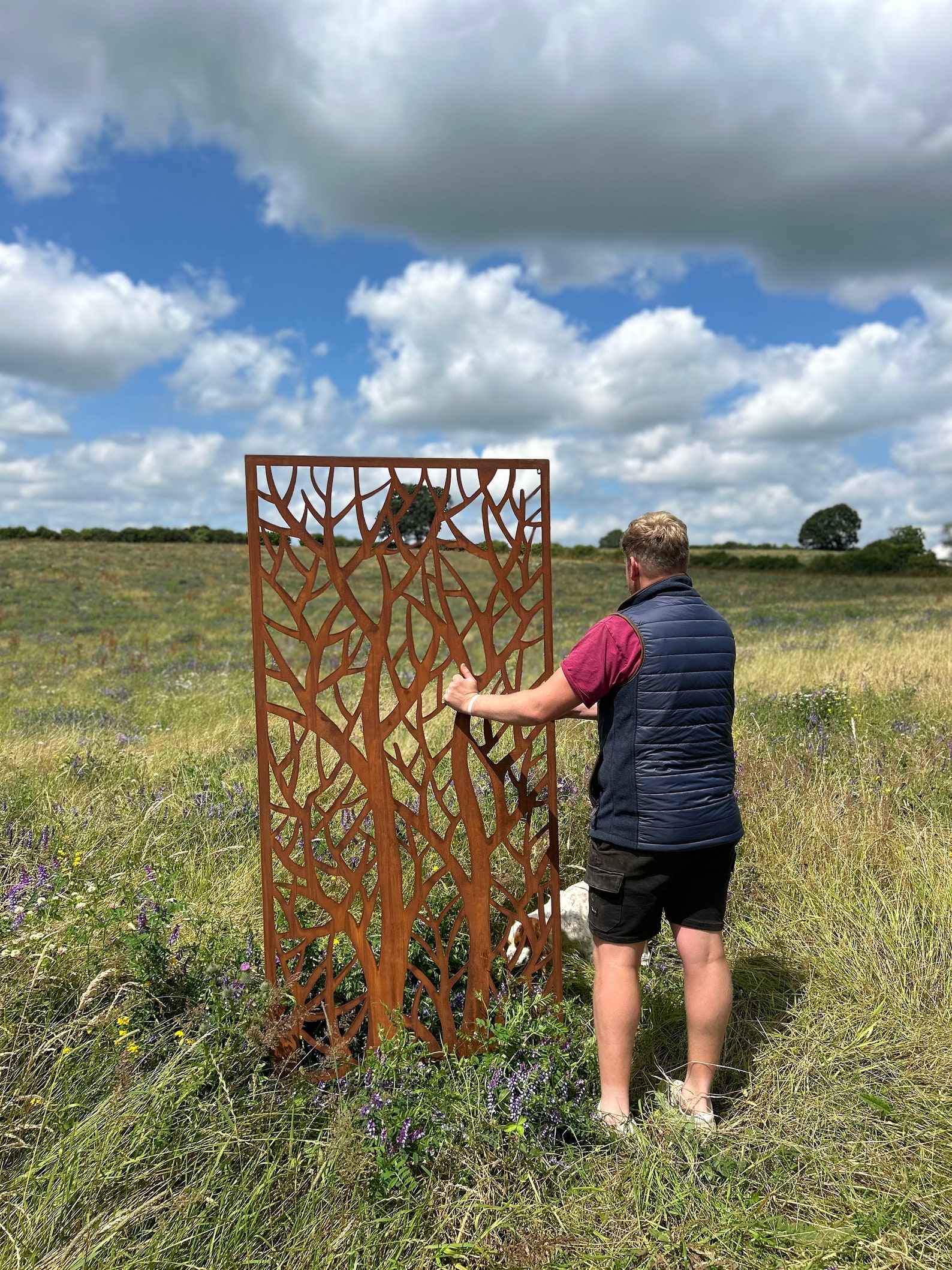 Branches Tree Garden Screen Panel Privacy Screen - Etsy UK