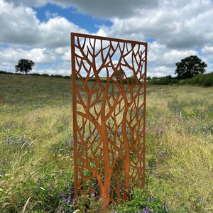 Branches Tree Garden Screen Panel Privacy Screen - Etsy UK