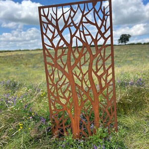 Branches Tree Garden Screen Panel Privacy Screen - Etsy UK