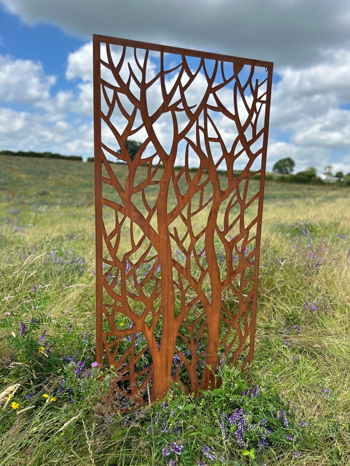 Branches Tree Garden Screen Panel Privacy Screen - Etsy UK