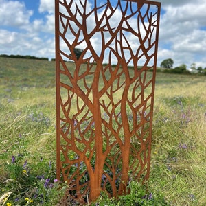 Branches Tree Garden Screen Panel Privacy Screen - Etsy UK