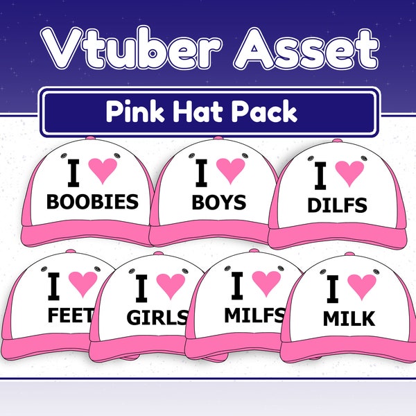 Vtuber Assets Hat - Etsy