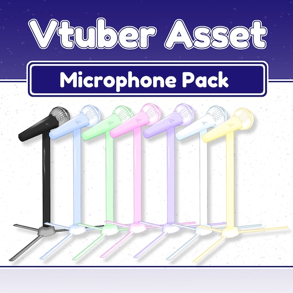 Microphone Assets - Etsy