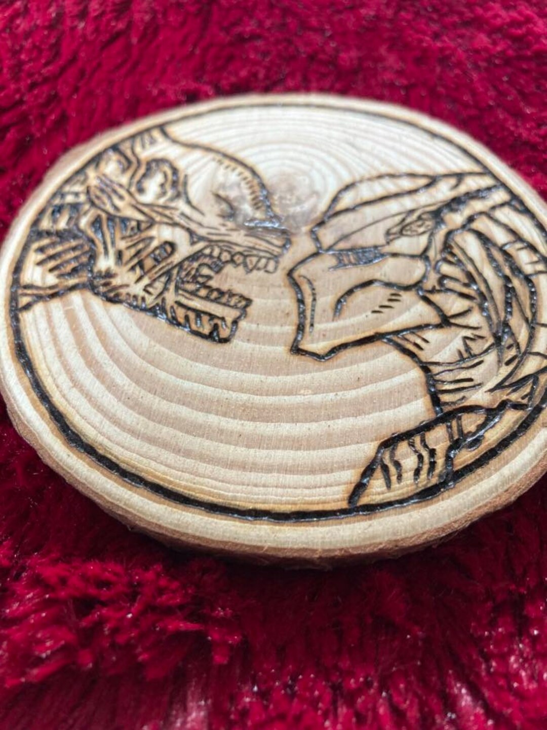 Aliens Vs Predator Wall Plaque Coaster Gift. - Etsy