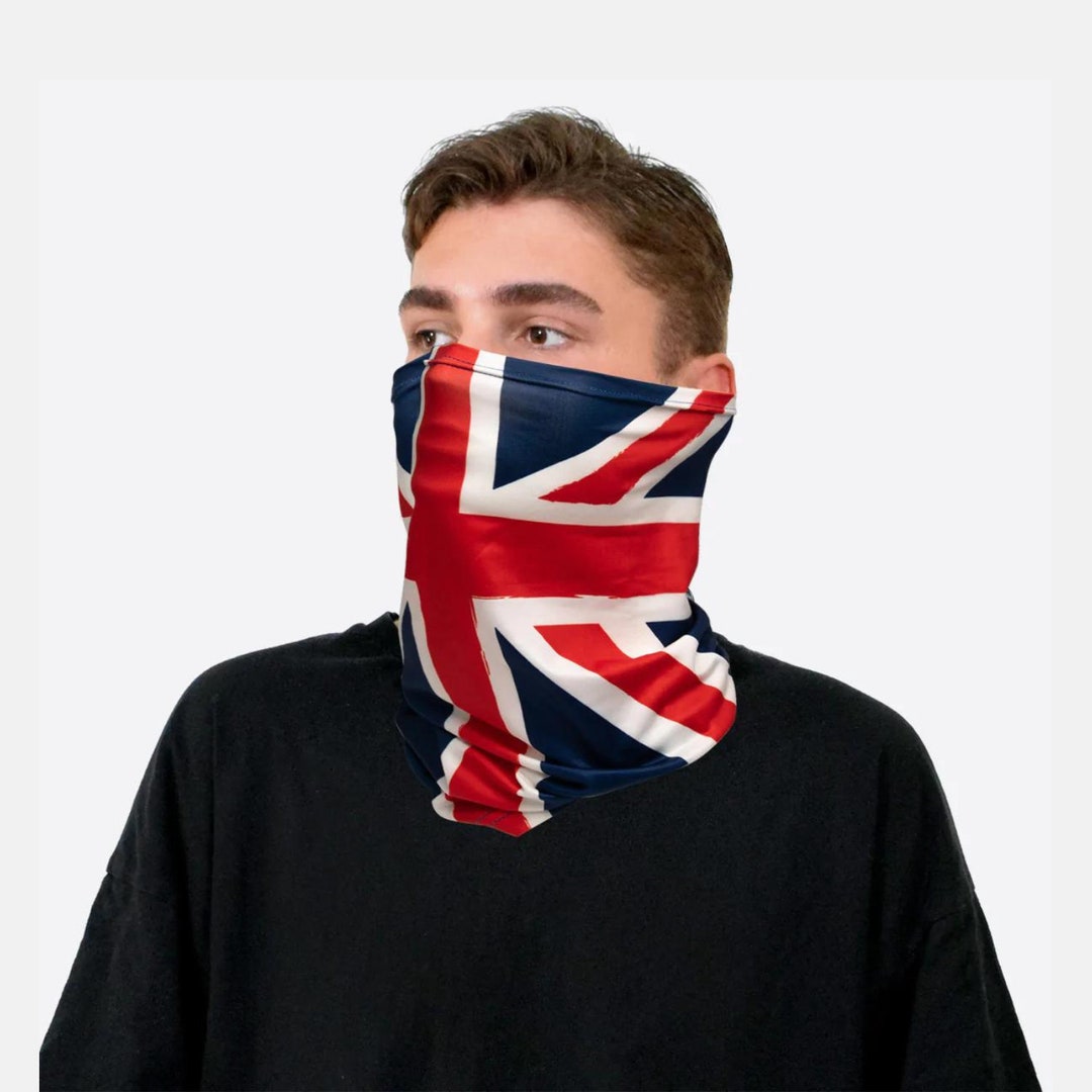 Union Jack Snood: Multifunctional UK Flag Neck Gaiter - Etsy UK