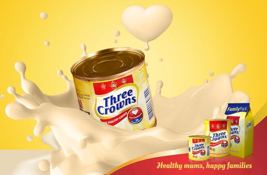 Three Crowns 150g Evaporated Milk - Etsy